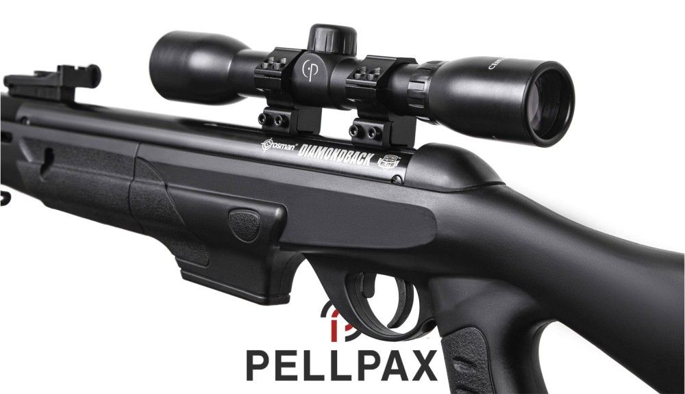 Crosman Diamondback - .22 Multishot Break Barrel Air Rifle - Spring ...