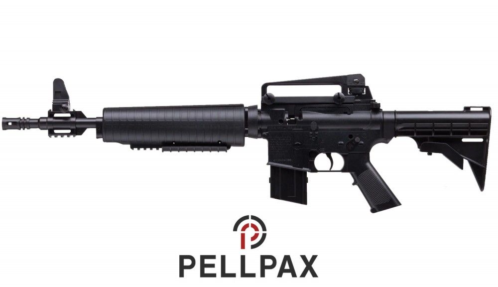 Crosman M4-177 Tactical - .177 Air Rifle - Multi Stroke Pneumatic Air ...