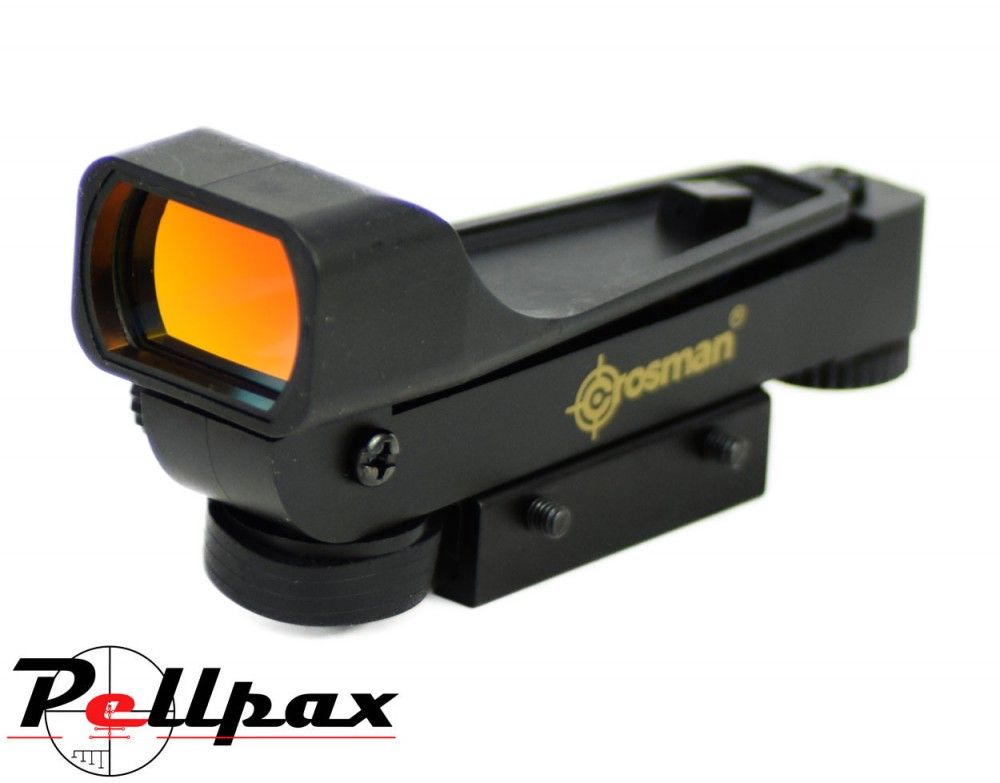 Crosman Wide Angle Red Dot Sight - 9-11mm Mount - Reflex & Red Dot ...