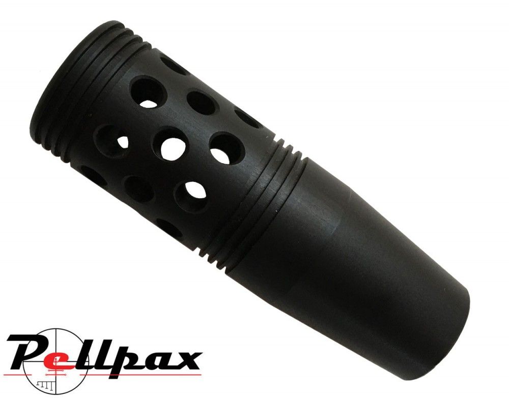 Pellpax MK5 Muzzle Brake - ½" UNF Threaded - Air Rifle Silencers | Pellpax