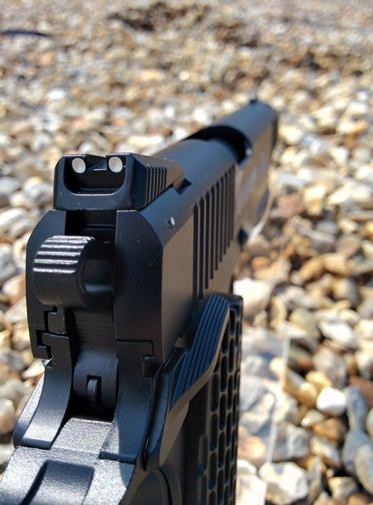 Remington 1911 RAC Tactical - 4.5mm BB Air Pistol - CO2 Powered Air ...