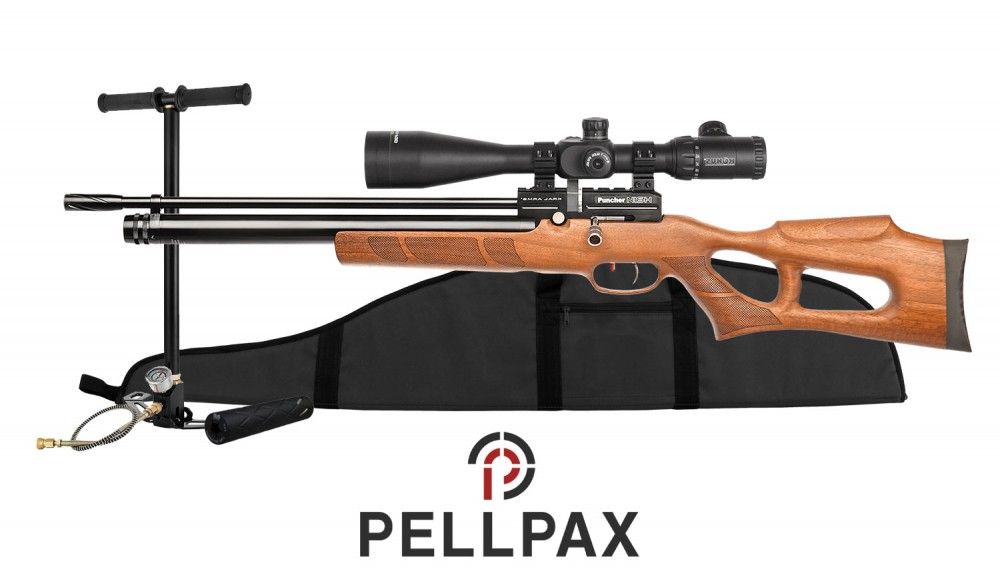 Kral Nish PCP Package - .22 PCP Air Rifle - Pre Charged Pneumatic PCP ...